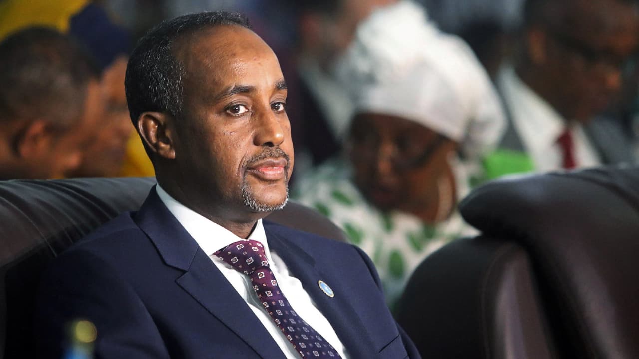 ប្រធានាធិបតីសូម៉ាលី 🇸🇴 លោក Mohamed Abdullahi Mohamed ...