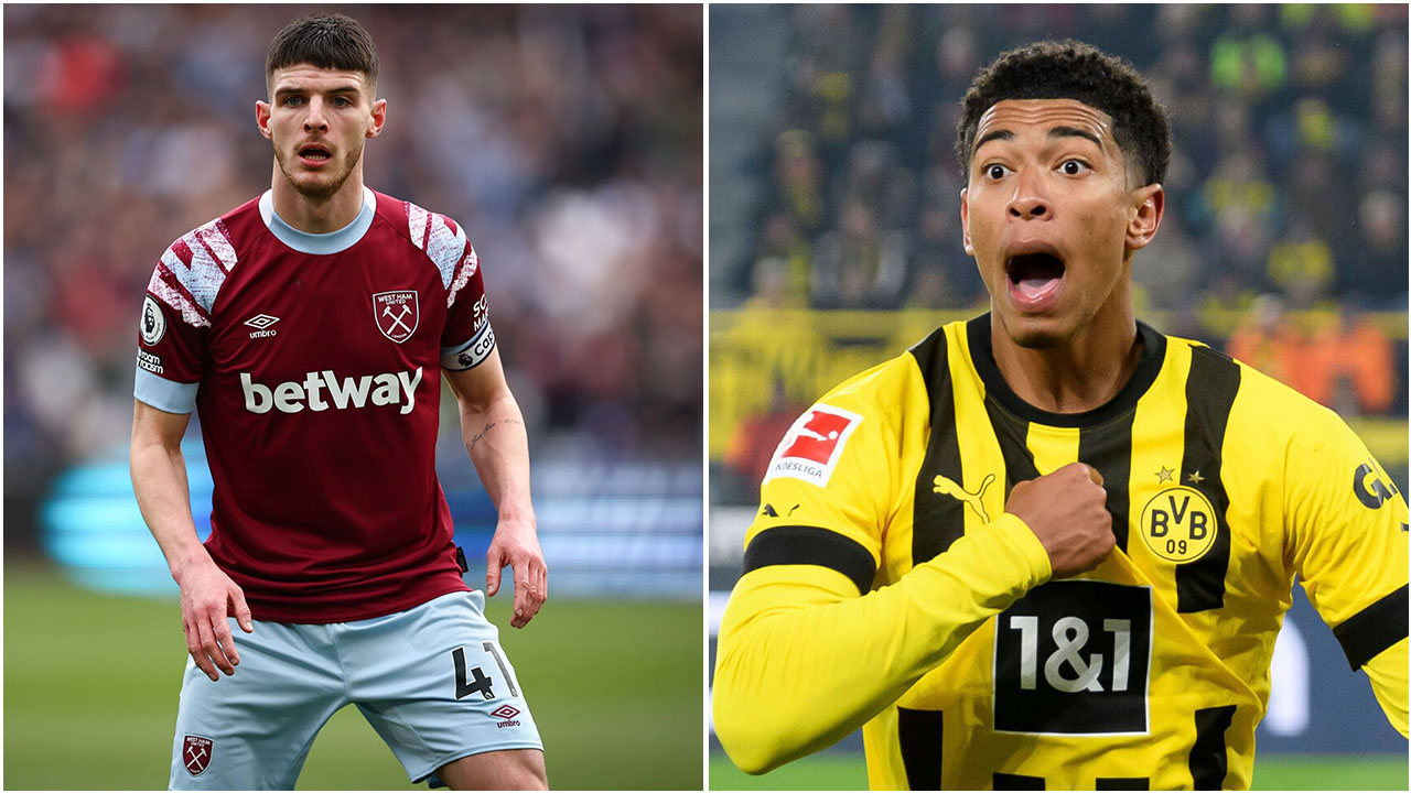 ចចាមអារ៉ាមនៃការផ្ទេរនៅថ្ងៃព្រហស្បតិ៍៖ Rice, James, Muani, Hojlund ...