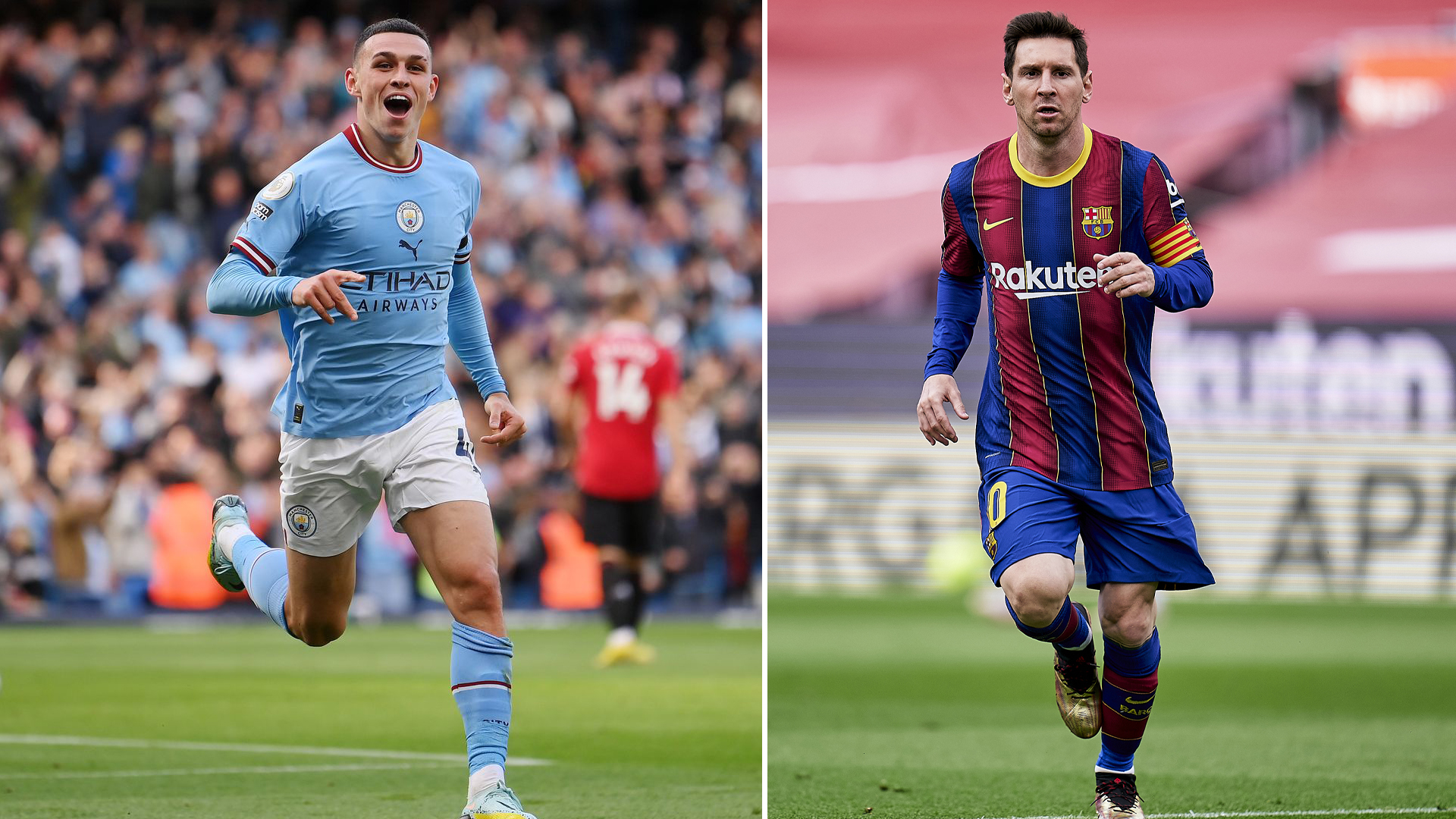 Foden បំបែកកំណត់ត្រារបស់ Messi ក្រោយស៊ុតបាន Hat-trick ពេលប៉ះ Man Utd ...
