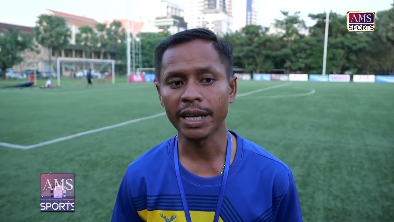 គ្រូជំនួយវិ.ឥន្រ្ទទេវី ភ្ញាក់ផ្អើលលើការរកគ្រាប់យ៉ាងលឿនរបស់វិ.ច្បារអំពៅ - AMS Sports