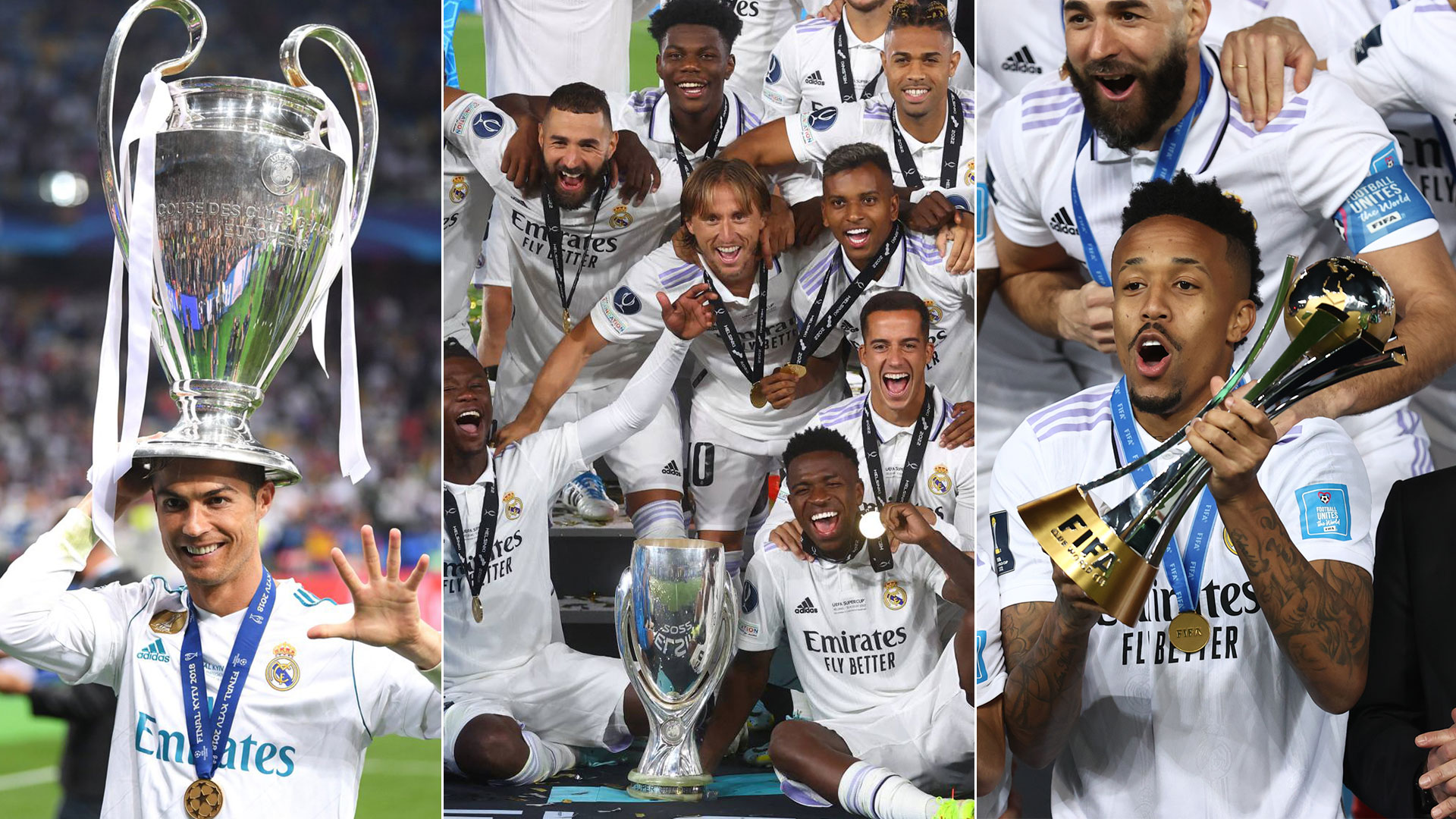 Real Madrid ជោគជ័យបំផុតក្នុងប្រកួតអន្ដរជាតិដោយឈ្នះពាន១៤ ...