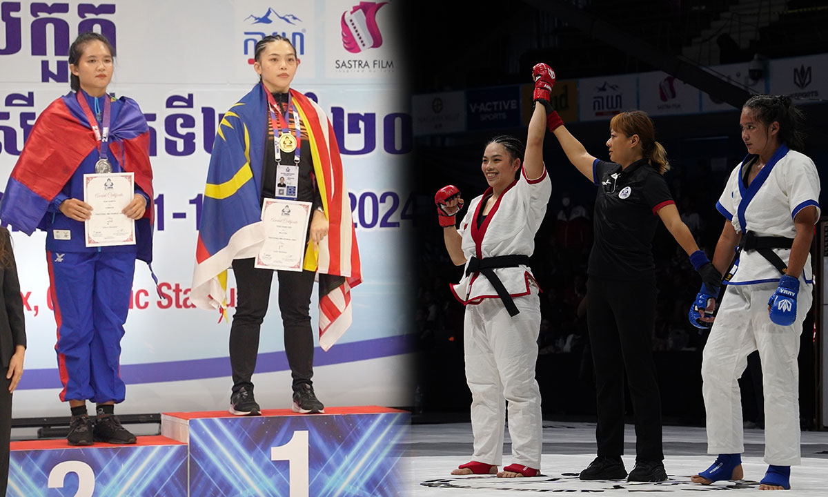 ភាពម្ចាស់ការលើខ្លួនឯងជាផ្នែក១ឱ្យកីឡាការិនីម៉ាឡេស៊ី Pang Sze Teng ...